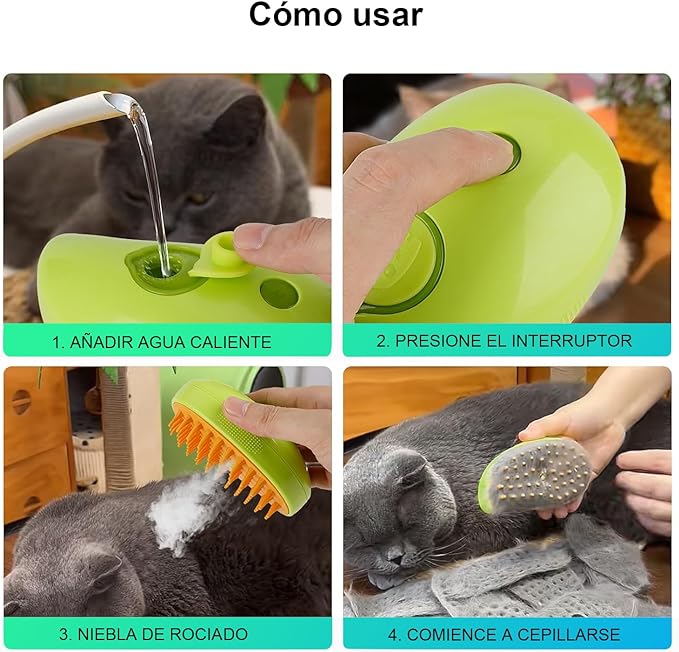 Cepillo de Vapor Pets&Clean® – TecnoGadgetsCO
