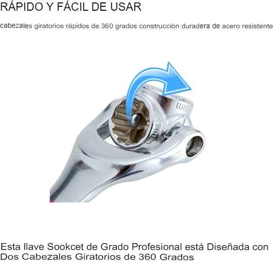 Llave Universal 48 en 1 360° Multifuncional WorkTools™ – TecnoGadgetsCO